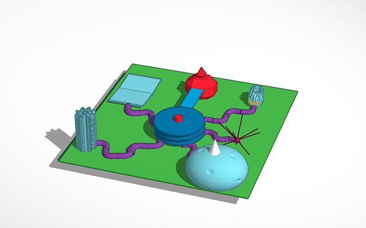 3D design Tube City | Tinkercad