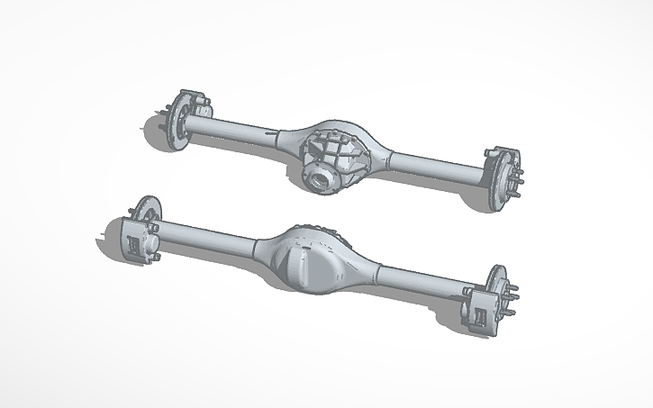 3D design Heavy Duty Axles | Tinkercad