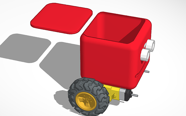 3D design Little Bot - Tinkercad