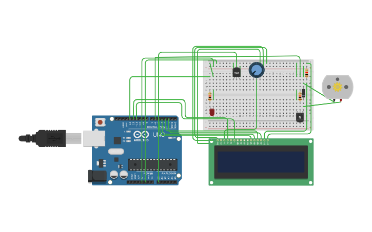 Circuit design ARTC - Automatic Room Temperature Controller - Tinkercad