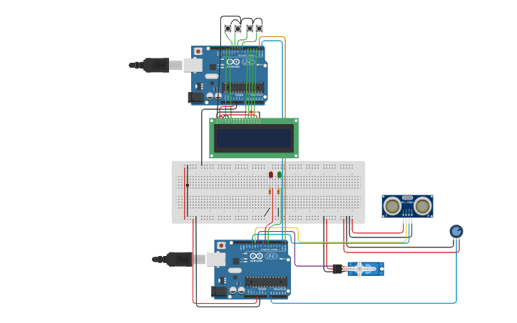 Circuit design Arduino Smart Pet Feeder - Tinkercad