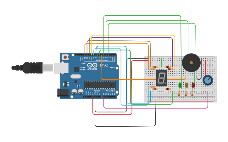 Circuit design Vlastna uloha 1 | Tinkercad Circuit design Vlastna uloha 1 | Tinkercad