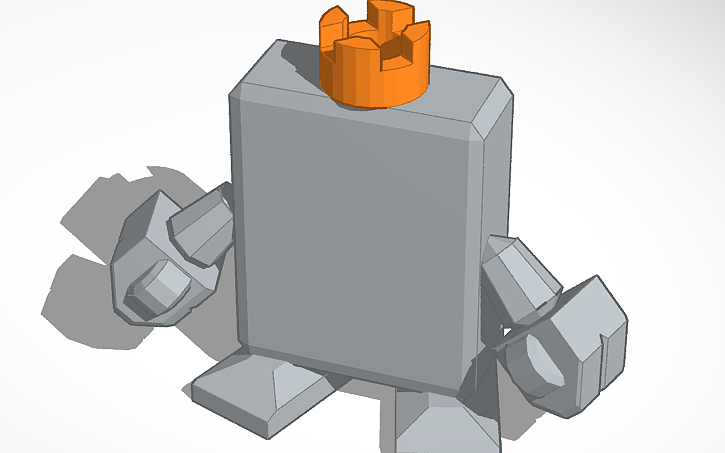 3D design King Thwomp (Face-Less) | Tinkercad