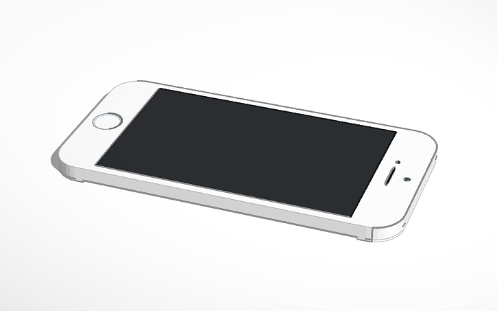 3D design iPhone - Tinkercad