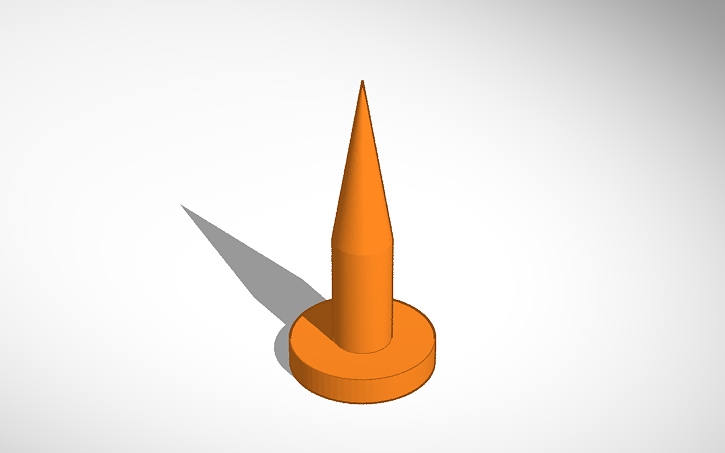 3D design nail | Tinkercad