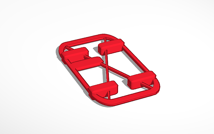 3D design Copy of HDM FALCONS 3D Model Chassis - Tinkercad