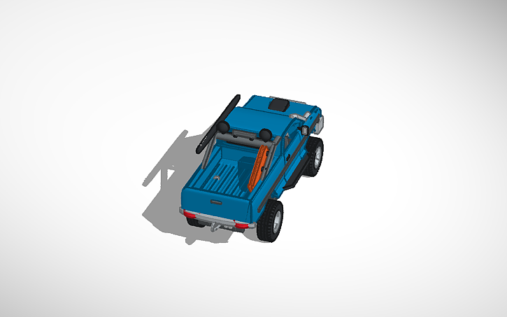 3D design 4x4 Vehicle (Full Chassis and Suspension) - Tinkercad