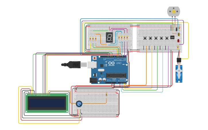 Circuit design Mini Project | Tinkercad