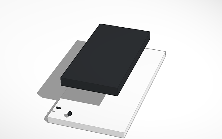 3D design cell phone | Tinkercad