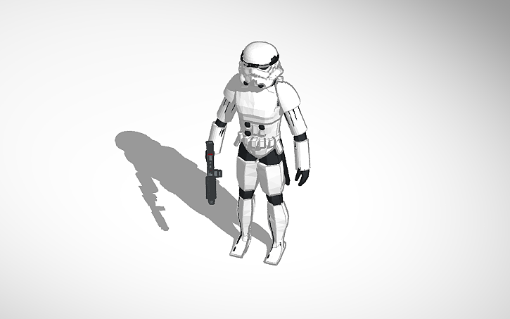 3D design Stormtrooper | Tinkercad