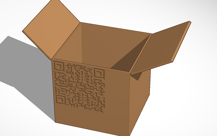 3D design package box - Tinkercad