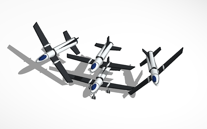 3D design CF 407 Attack Aircraft | Tinkercad