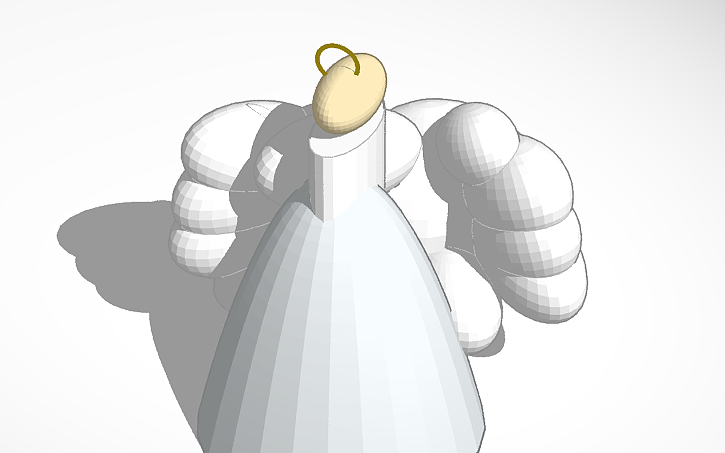 3D design christmas angel | Tinkercad