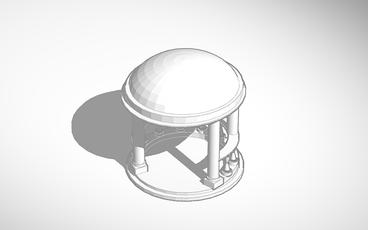 3D design Gazebo - Tinkercad