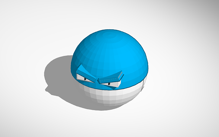 3D design shiny voltorb - Tinkercad
