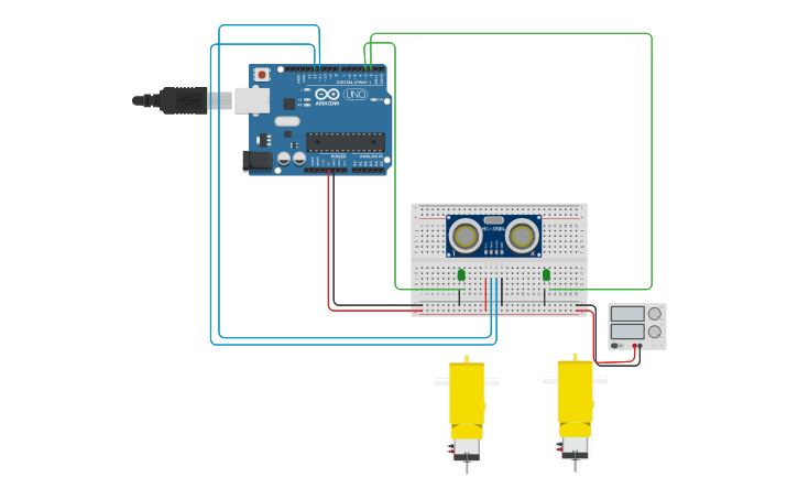 Circuit design Q3 - Tinkercad