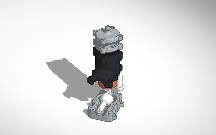 3D design air engine - Tinkercad