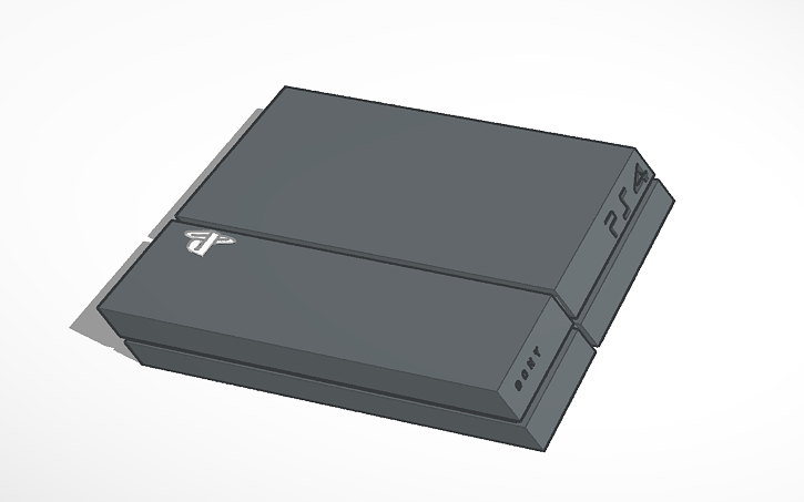 3D design PS4 | Tinkercad