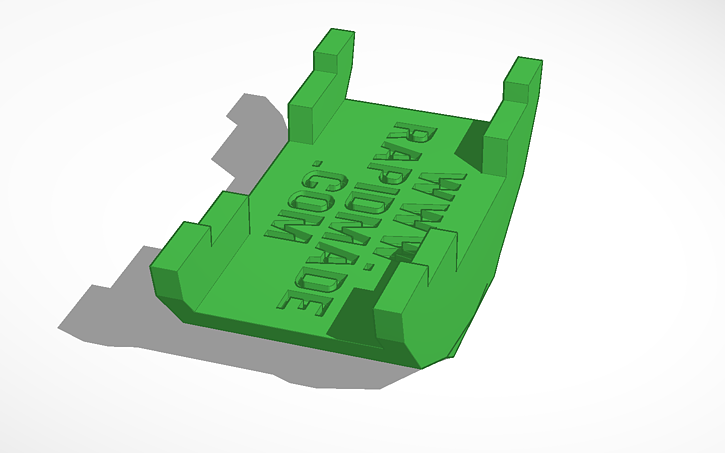 3D design Go Pro 3-4 easy 3D print | Tinkercad