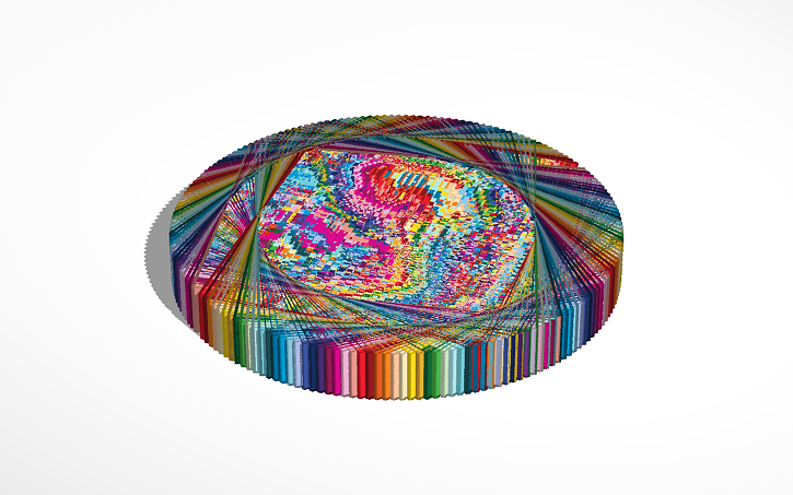 3D design Weird coin thingy - Tinkercad