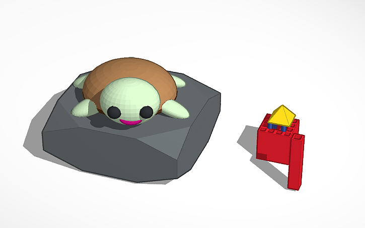 3D design NATIONAL FOUNDATION OF TURTLES | Tinkercad