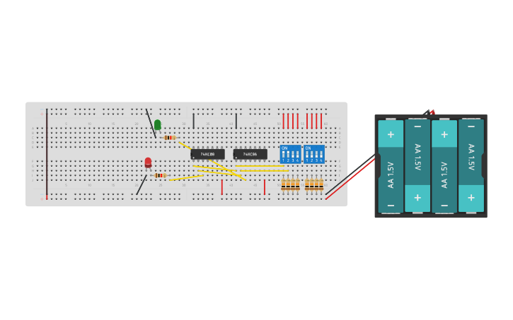 Circuit Design Lab 3 Part A Tinkercad 