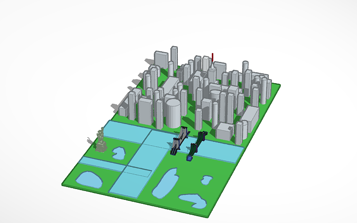 3D design new york city - Tinkercad