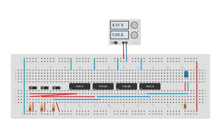 Circuit design tuling ailyn rose activity no.4 - Tinkercad