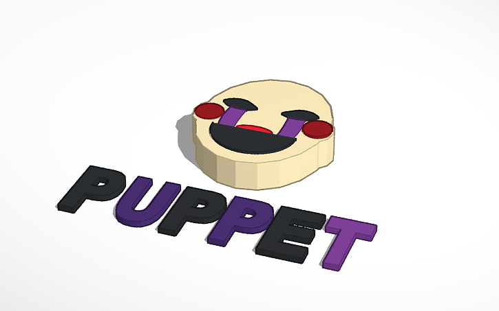 3D design Puppet Five Nights At Freddy`s - Tinkercad