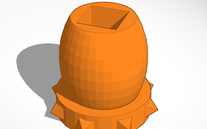 3D design Omega's forearm - Tinkercad