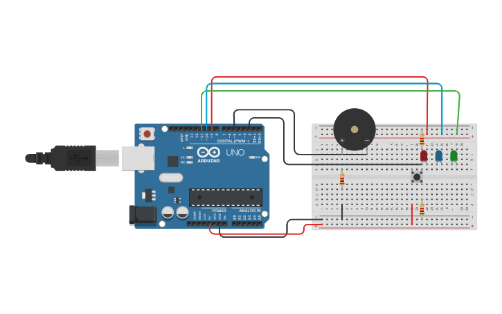 Circuit design lab 7 | Tinkercad