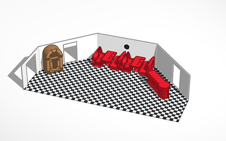 3D design Her Senior Year Set Design | Tinkercad