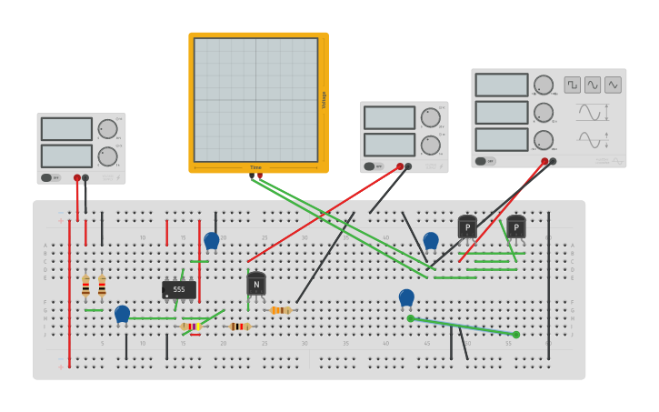 Circuit design el wire | Tinkercad