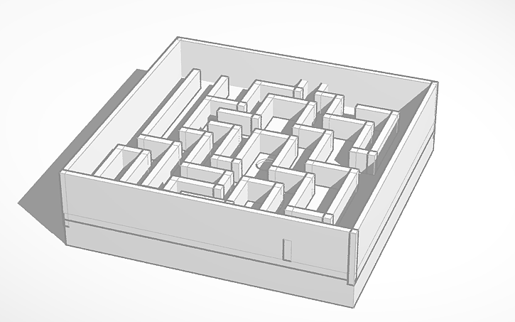 3D design 3D Maze - Tinkercad