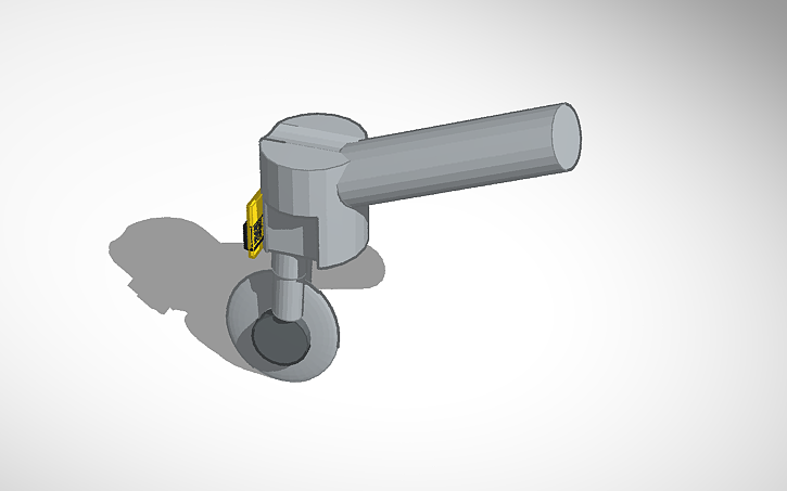 3D design (Broken) Cloak-bot Right Leg | Tinkercad