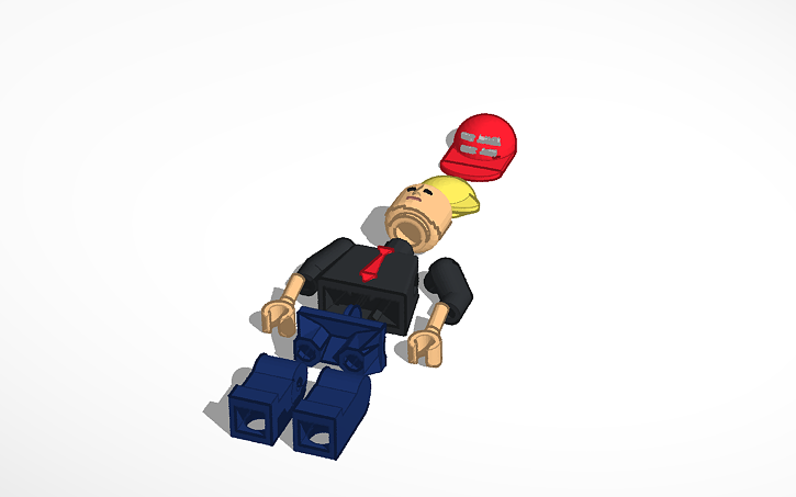 3D design trump - Tinkercad