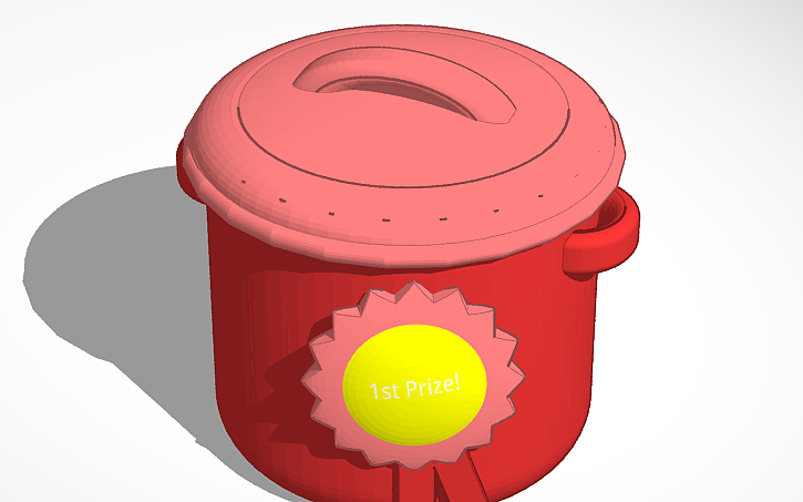 3D design Award Winning Prize Gift of Potluck Dinner! | Tinkercad
