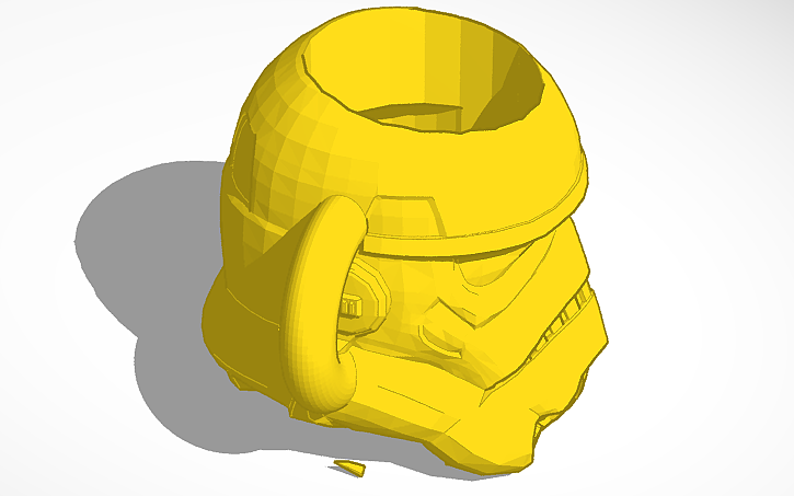 3D design stormtrooper mug | Tinkercad
