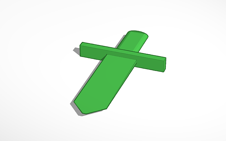 3d Design Sword Tinkercad