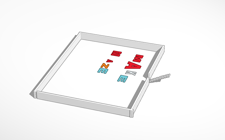 3D design miners tag | Tinkercad