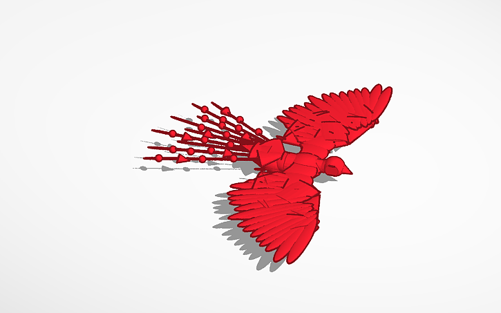 3D design Phoenix - Tinkercad