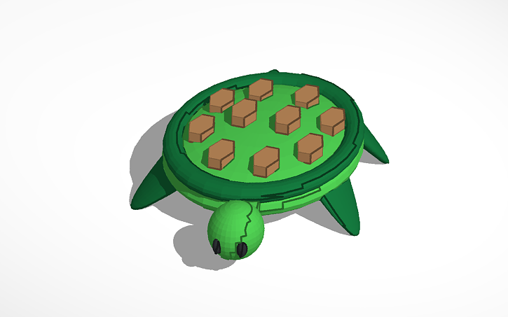 3D design Turtle - Tinkercad