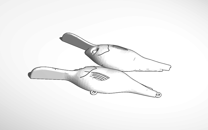 3D design Fishing Lure - Tinkercad