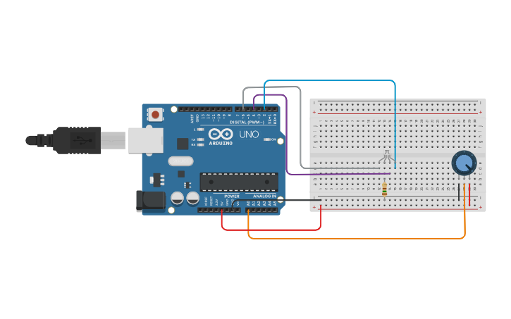Circuit design Aula 05/ Atividade 03 | Tinkercad