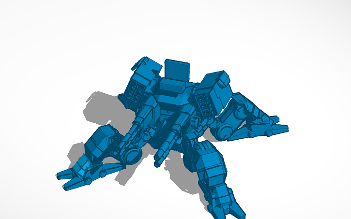 3D design diamond walker | Tinkercad
