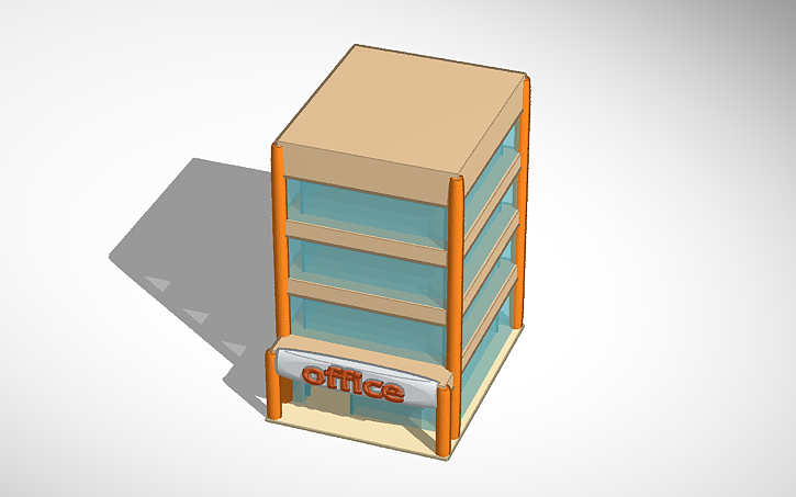 3D design office center - Tinkercad