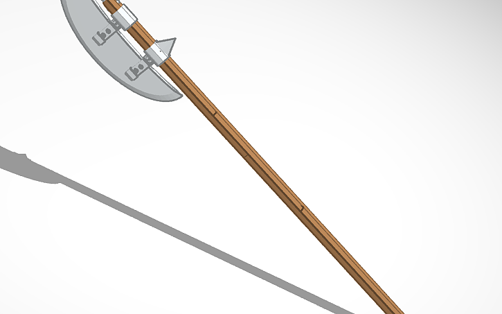 3D design Lochaber Poleaxe | Tinkercad