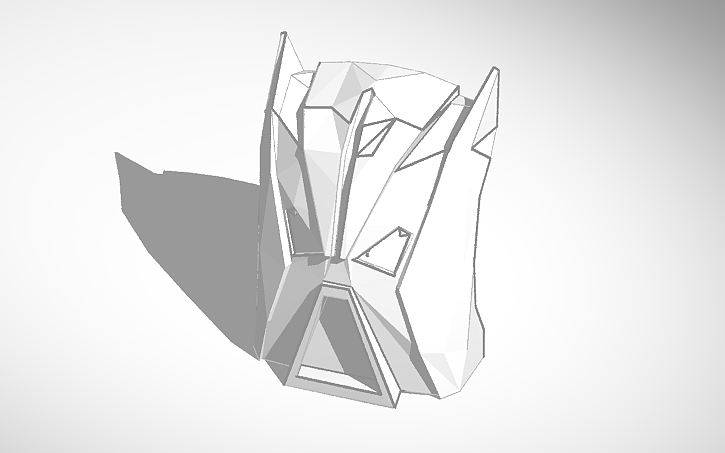 3D design Kanohi Matatu noble | Tinkercad