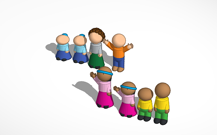 3D design Dolls | Tinkercad