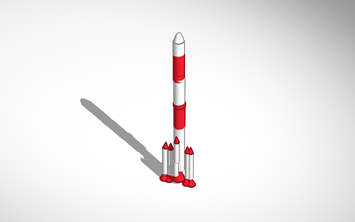 3D design Project- 99 GSLV MK III - Tinkercad